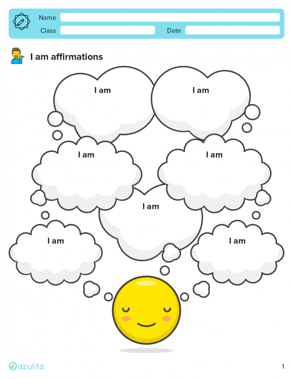 Using positive affirmations - Azulita